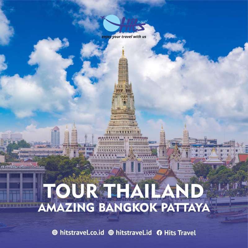 Jual Hits Travel - Paket Tour - 5d4n Amazing Bangkok Pattaya Di Seller ...