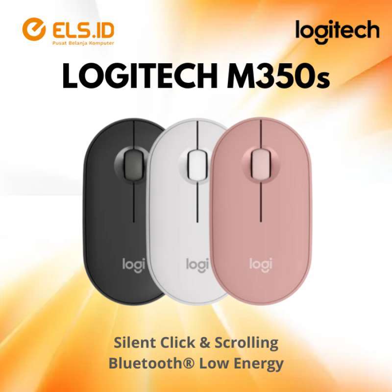 Promo Mouse Wireless Bluetooth Logitech M350s Diskon 7% Di Seller Els ...