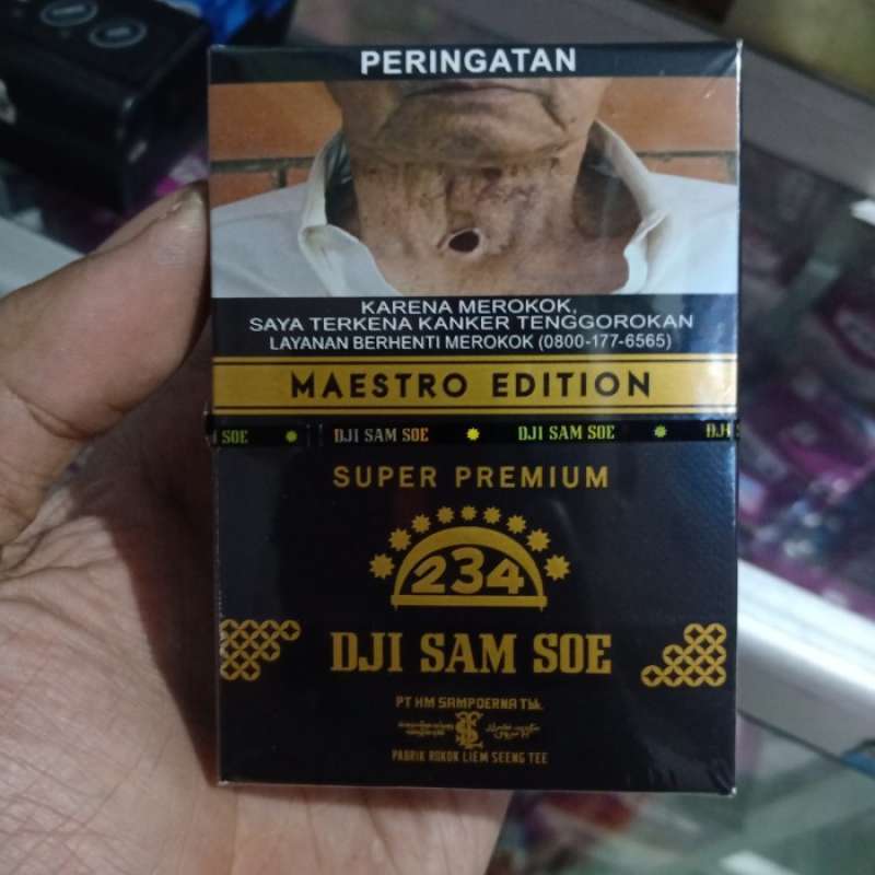 Promo Dji Sam Soe Super Premium 12 Rokok Maestro Edition[ 10 Bungkus ...