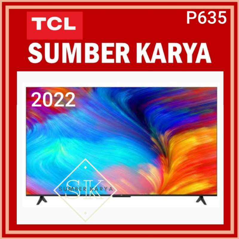Promo TCL 55P635 (2022) EDGELESS 55 inch UHD 4K SMART LED Google TV HDMI Diskon 9% di Seller ...