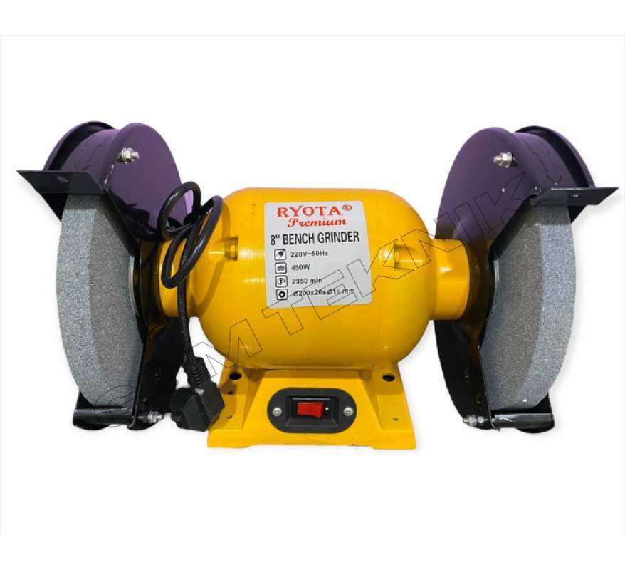 Promo Mesin Gerinda Duduk 8 Inch / Bench Grinder 8 Inch Body Jumbo ...