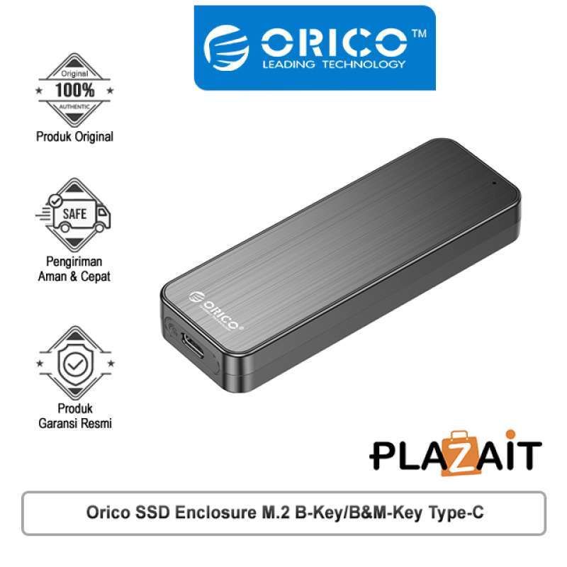 Jual Orico SSD Enclosure M.2 B-Key/B&M-Key Type-C HM2C3 di Seller PT ...