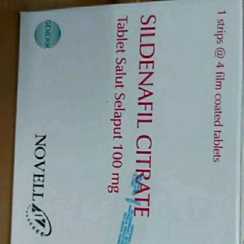 Jual Asli Sildenafil100Mg / box isi 4 tablet exp 2025 Ready kak ya bisa ...