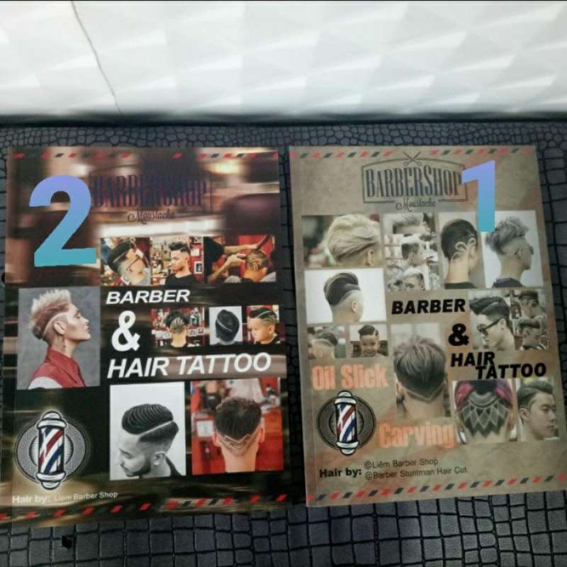 Promo Buku Menu Barbershop H Tattoo Diskon 23% Di Seller Faika ...
