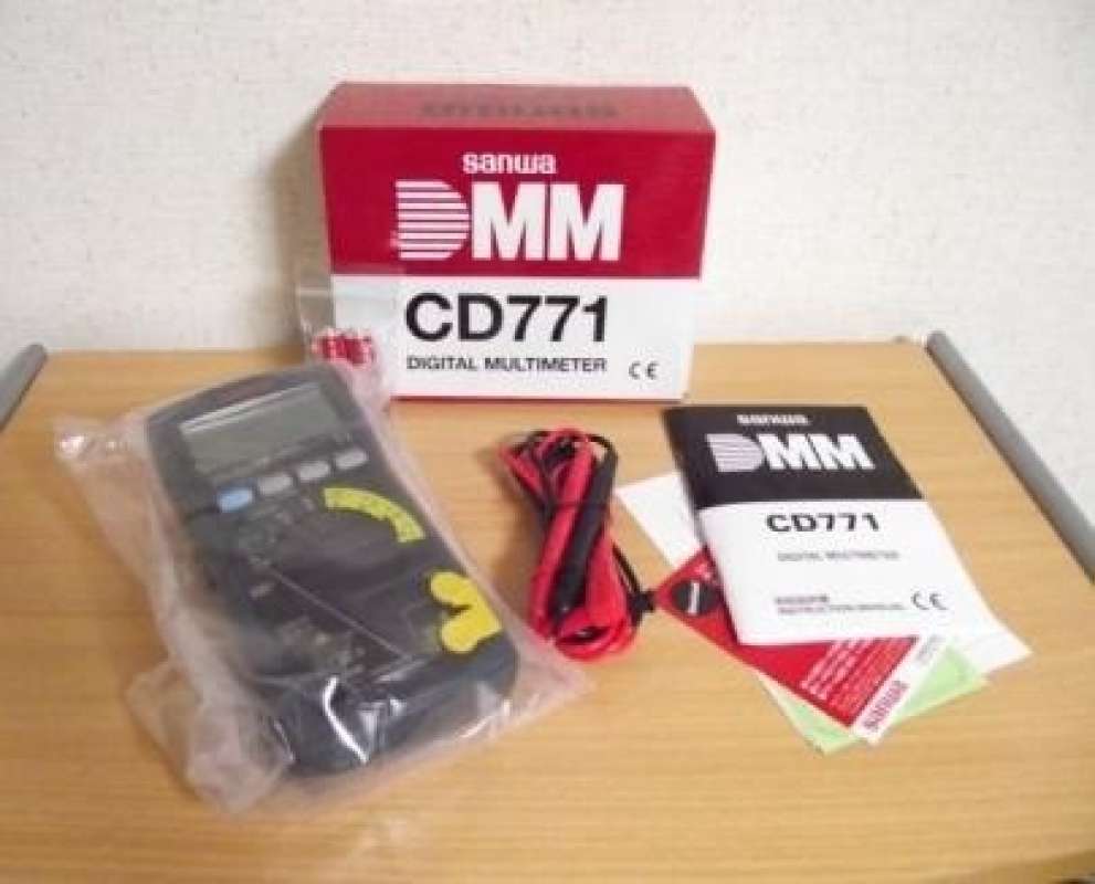 Promo Sanwa Cd771 Digital Multimeter Diskon 23% Di Seller Cv Kinesia ...