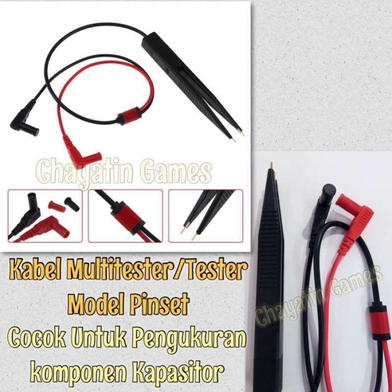 Promo Kabel Tester / Kabel Multitester Model Pinset / Jepit Sesuai Foto ...