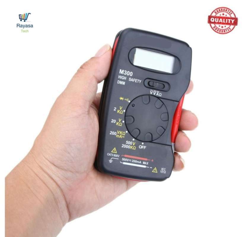 Promo Pocket-Size Digital Multimeter - M300/alat ukur listrik Diskon 23 ...