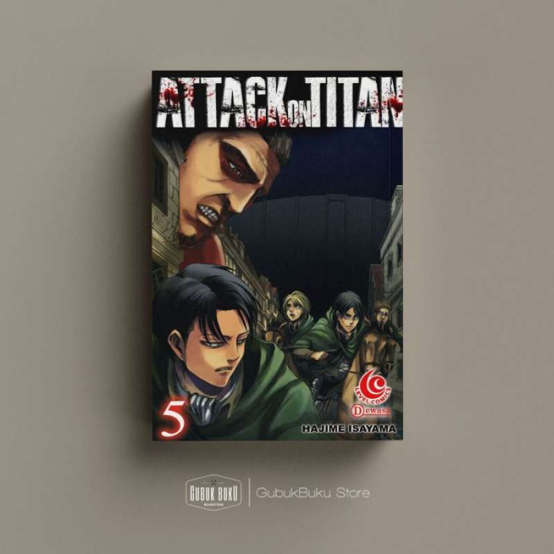 Promo Komik Manga : Attack On Titan 05 - Hajime Isayama () Diskon 23% ...