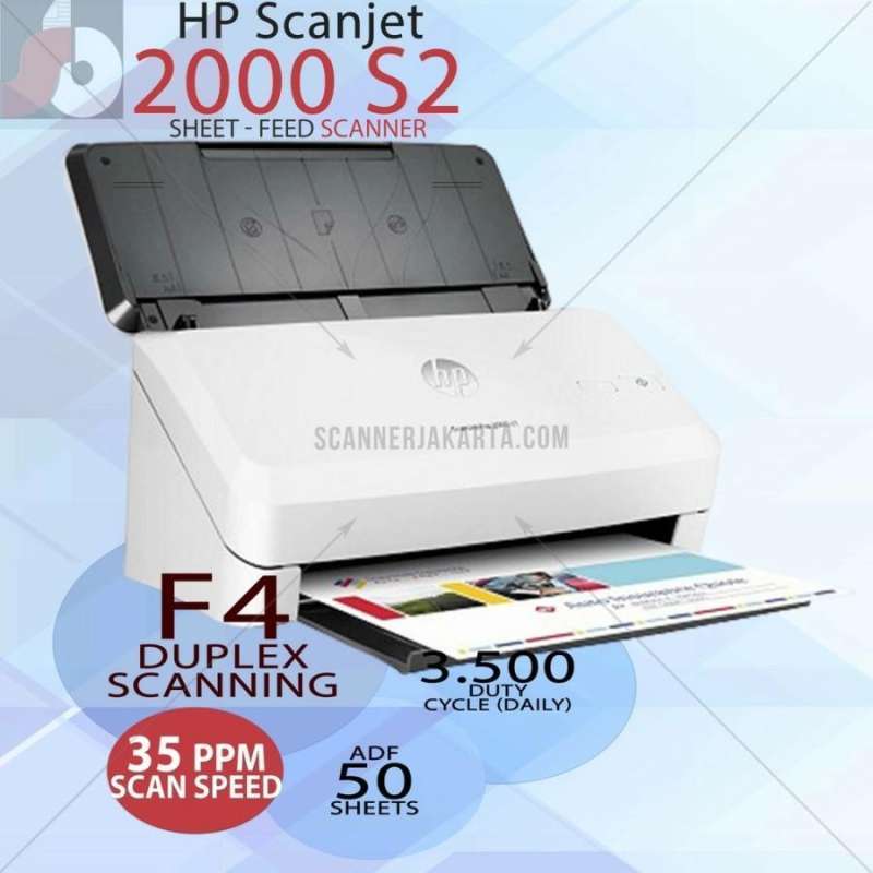 Jual Scanner HP Scanjet Pro 2000 S2 Garansi 2 Tahun Semarang di Seller ...