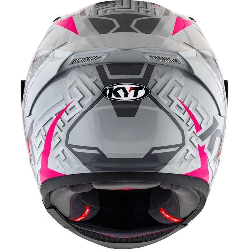 Promo Helm Kyt Striker #2 (visor Clear) - Asphalt Grey/fuxia - S Diskon ...