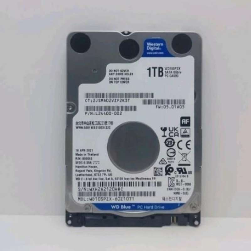 Jual Hardisk Laptop 1tb Wd Blue Sata 2.5 Sentinel 100% Hdd 1tb Laptop ...