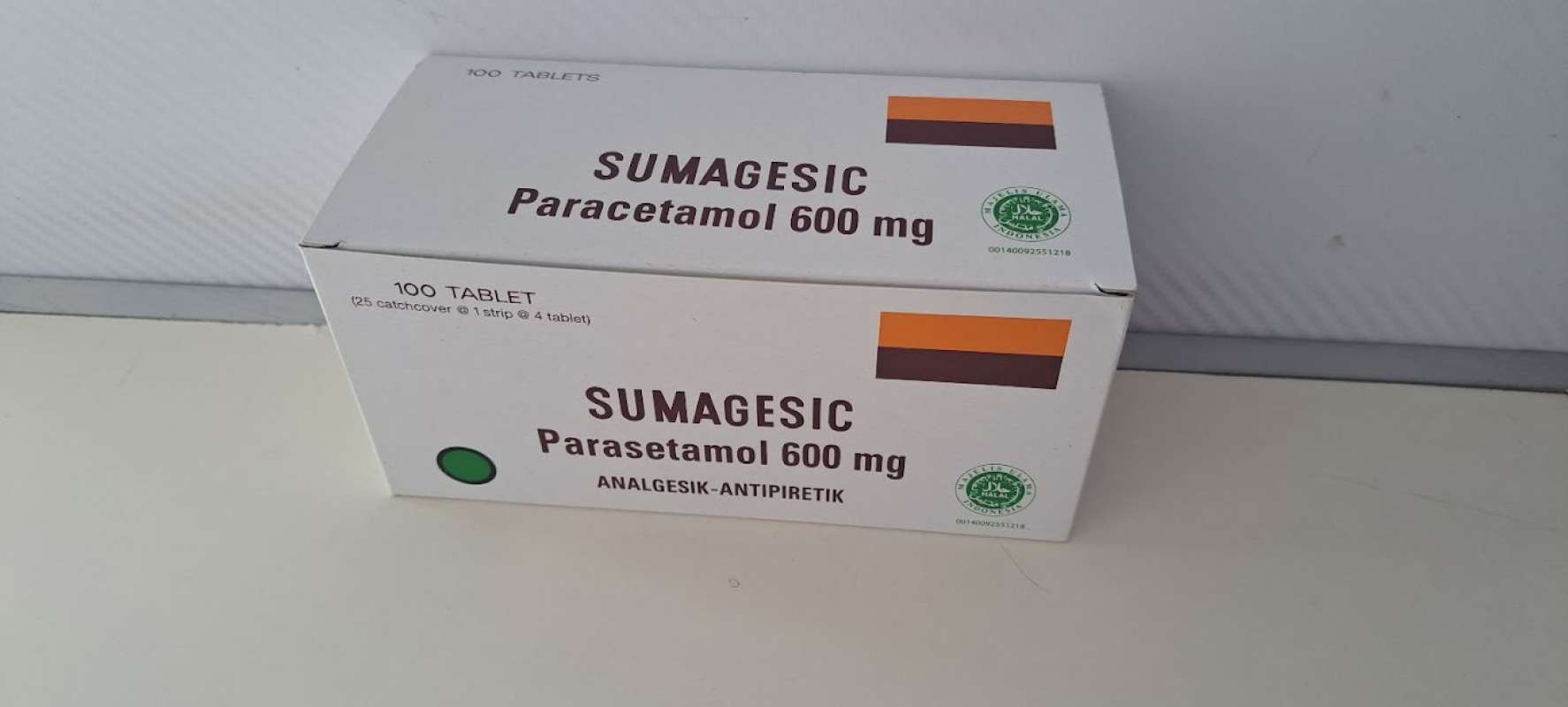 Jual Sumagesic: Paracetamol 600 Mg 1 Box Isi 25 Strip Isi 4 Tablet ...