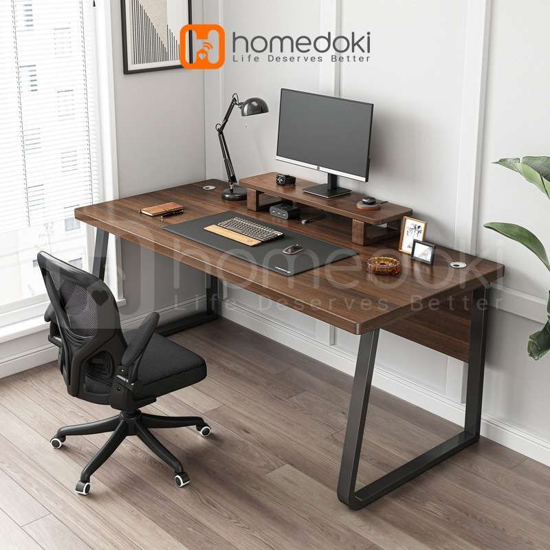 Promo Homedoki Meja Tulis/meja Belajar / Meja Kantor / Meja Kayu ...