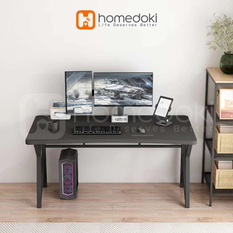Promo Homedoki Meja Komputer / Meja Kerja / Meja Kantor Minimalis ...