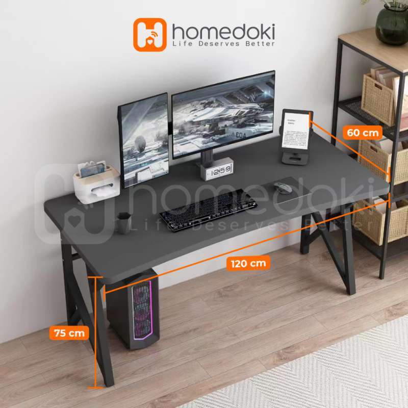 Promo Homedoki Meja Komputer / Meja Kerja / Meja Kantor Minimalis ...