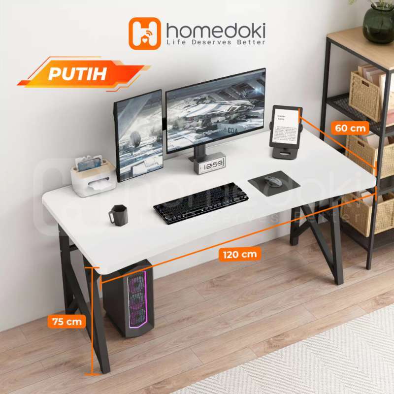 Jual Homedoki Meja Komputer / Meja Kerja / Meja Kantor Minimalis / Meja ... Jual Homedoki Meja Komputer / Meja Kerja / Meja Kantor Minimalis / Meja ...