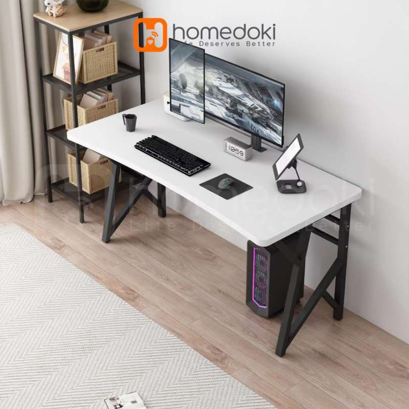 Promo Homedoki Meja Komputer / Meja Kerja / Meja Kantor Minimalis ... Promo Homedoki Meja Komputer / Meja Kerja / Meja Kantor Minimalis ...