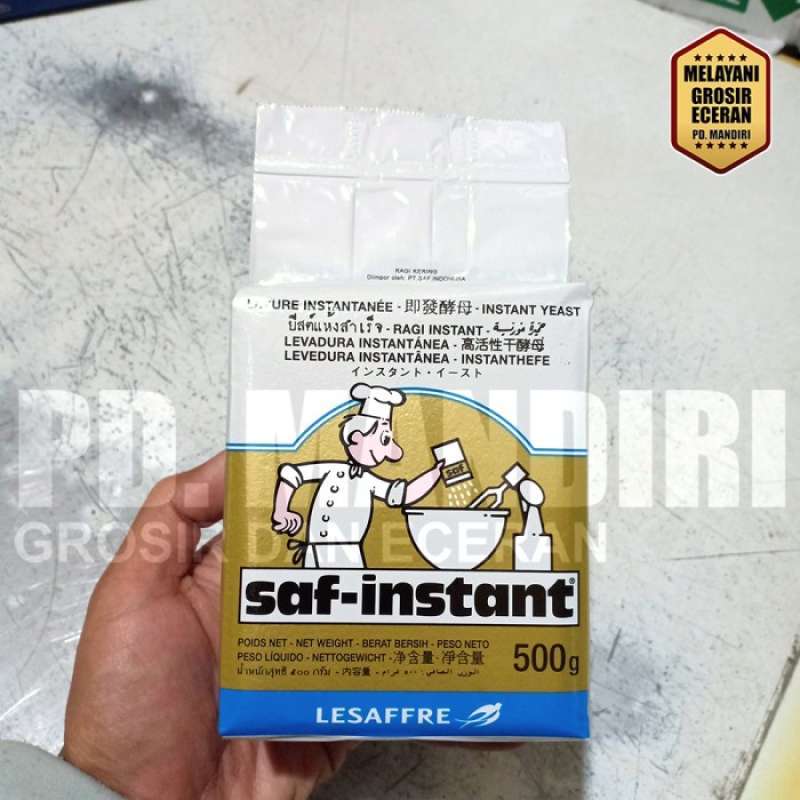 Promo Saf Instant 500 Gr / Lesaffre / Ragi Instant / Pengembang Kue ...