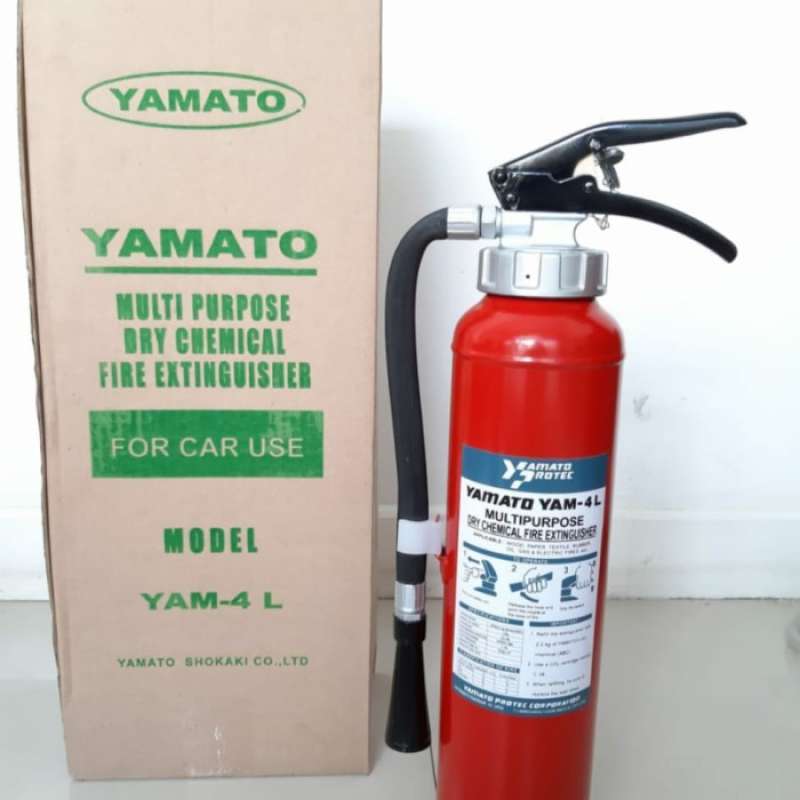 Promo Apar Yamato Ya - 4l 2 Kg Powder Tabung Pemadam Api 2kg Diskon 23% Di Seller Cv Kinesia ...