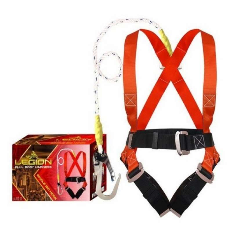 Promo full body harness single big hook merk LEGION Diskon 23% di ...