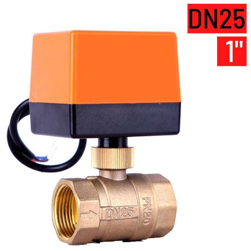 Jual Flow Control Motorized Electrical Ball Valve DN25 1inch 2 Way 220V di Seller Imtech Store ...
