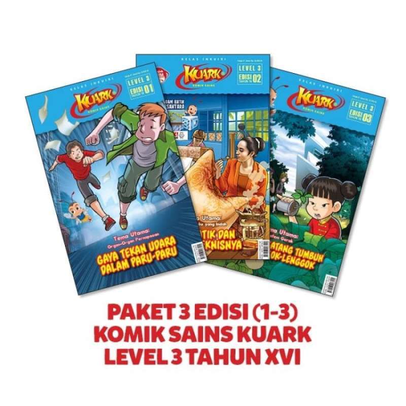 Promo Paket Kuark Tahun Xvi - 3 Edisi (level 3) Diskon 23% Di Seller ...