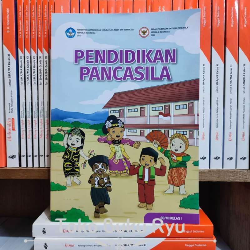 Promo Buku Pendidikan Pancasila Kelas 1 Sd Kurikulum Merdeka Diknas Diskon 23% Di Seller Faika ...