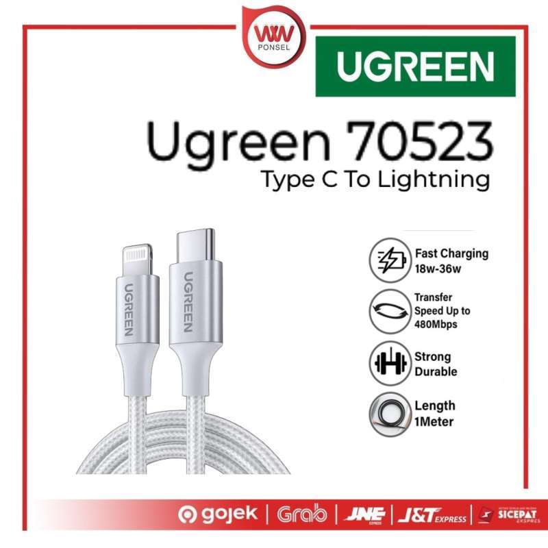 Jual Ugreen Lightning Type C Spesifikasi Original, Murah & Diskon Harga ...