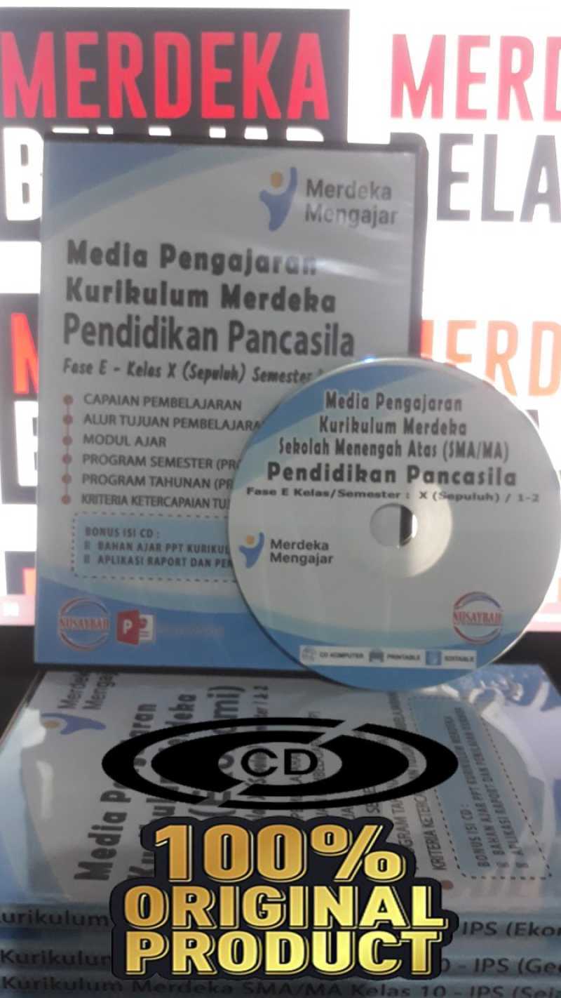 Promo CD MODUL AJAR KURIKULUM MERDEKA SMA PENDIDIKAN PANCASILA FASE E ...