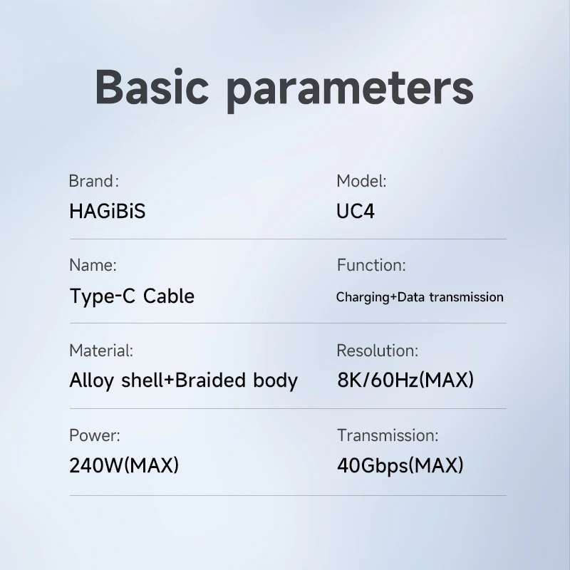Jual Hagibis Uc4 Kabel Data USB 4 Pd 240w 40gbps Video 8k Thunderbolt ...