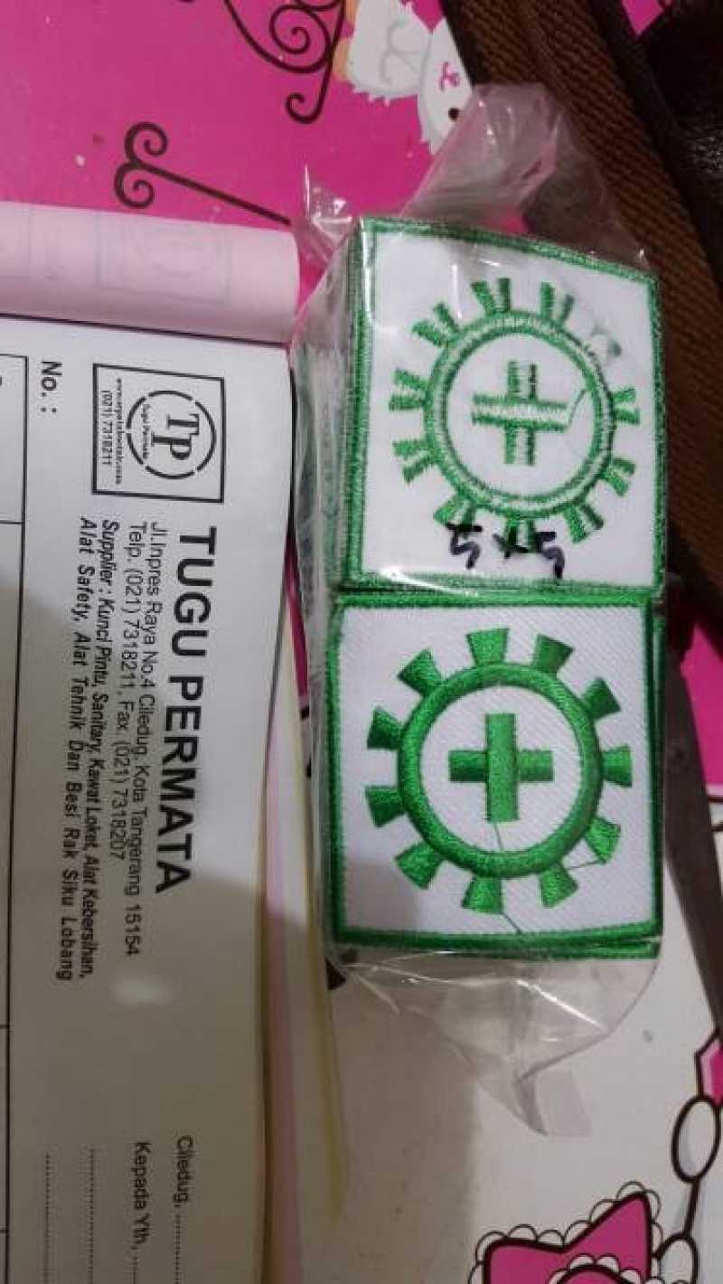 Promo Bordiran Logo K3 Kotak Polos Diskon 23% Di Seller Amega Store ...