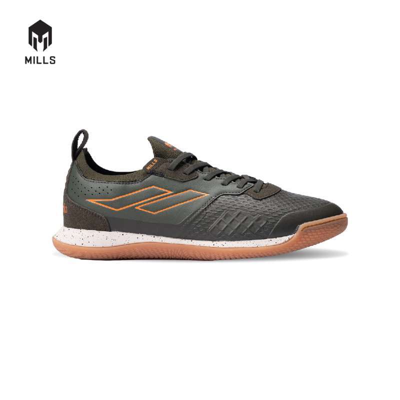 Jual Mills Sepatu Futsal Voltasala Pro Nemesis Olive / Off White / Gum ...