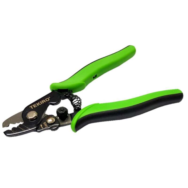 Promo TANG POTONG KABEL FIBER OPTIK TEKIRO / FIBER OPTIC STRAPPING TOOL ...