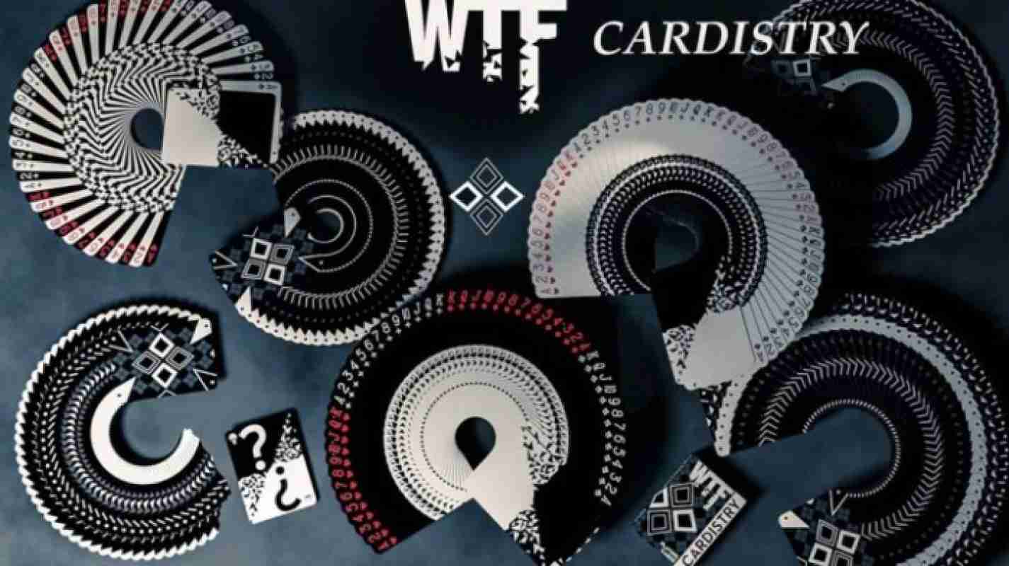 Promo Kartu Remi Import Wtf Cardistry Black And White (playing Cards ...