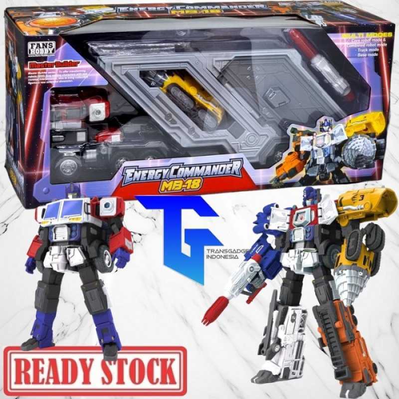 Promo Fans Hobby Mb-18 Energy Commander - Transformers Energon Optimus ...