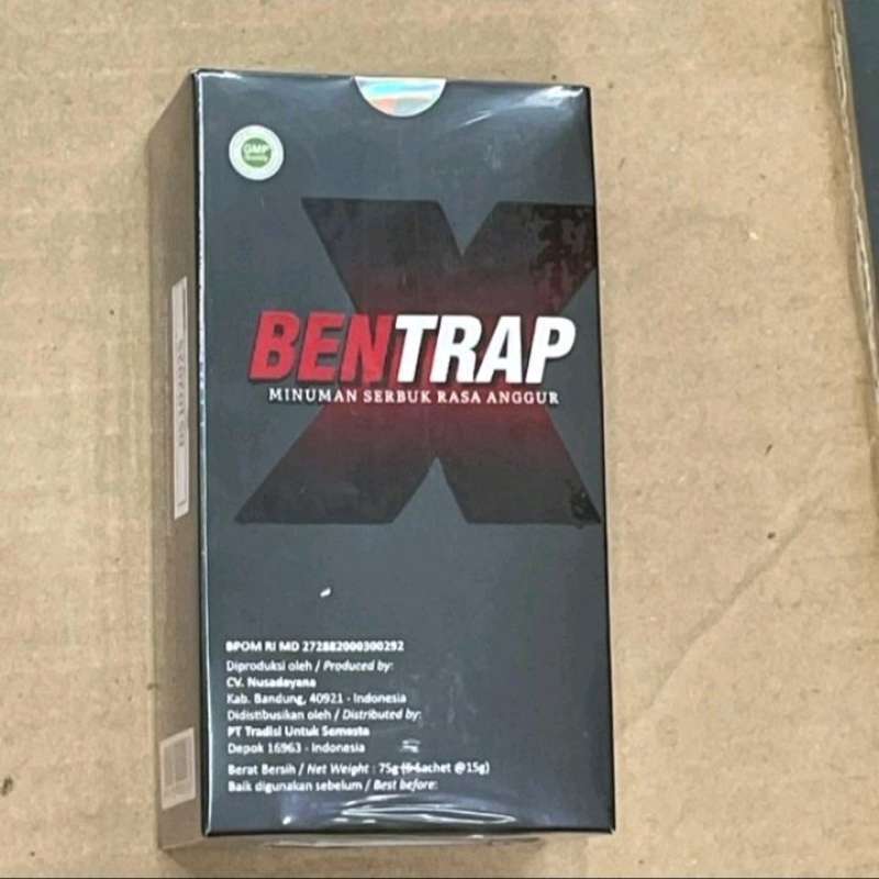 Promo Bentrap 100% Asli Orinal Minuman Rasa Gingseng Merah 5sachet ...