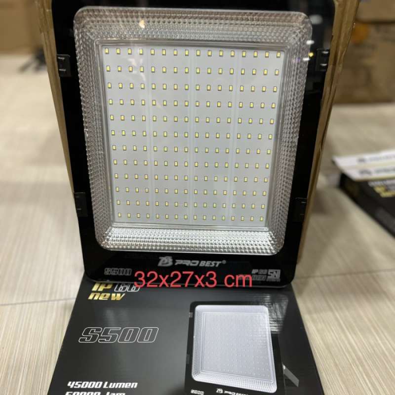 Promo Lampu sorot led 500 watt 500w smd led flood light sorot 500watt - 500w PROBEST Multicolor ...