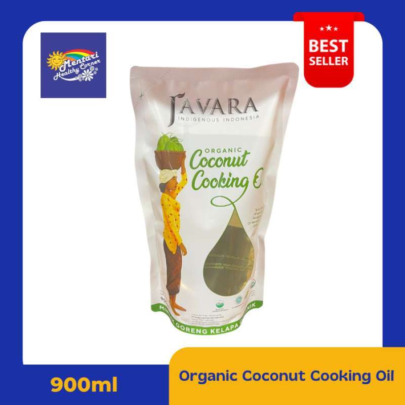 Promo Javara Organic Coconut Cooking Oil 900ml / Minyak Goreng Kelapa ...