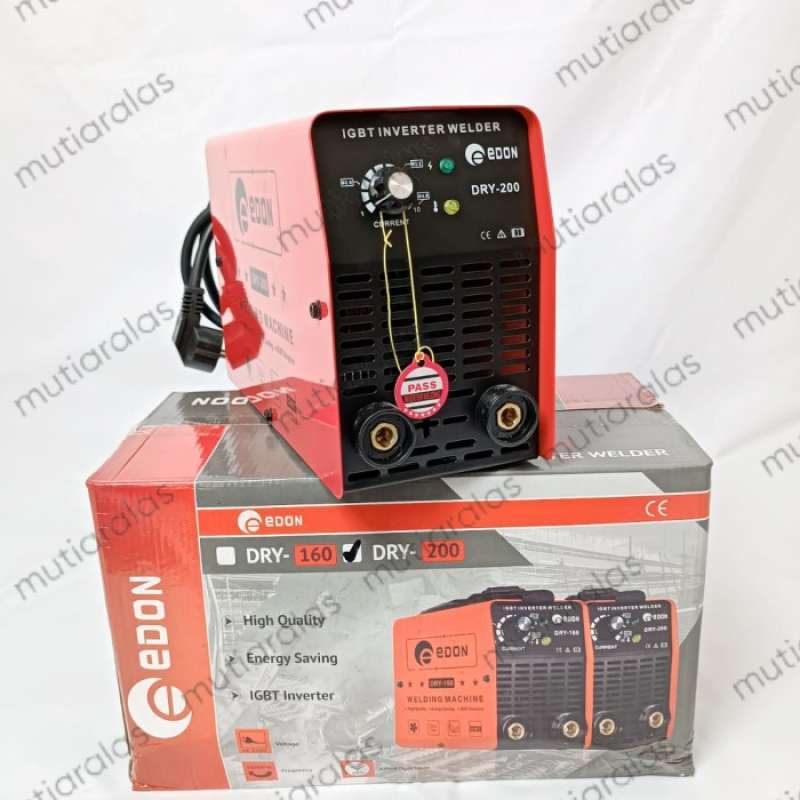 Promo Edon Dry 200 Mesin Las Edon Dry 200a Inventer Trafo Las Mma- 200 Edon Diskon 27% Di Seller ...
