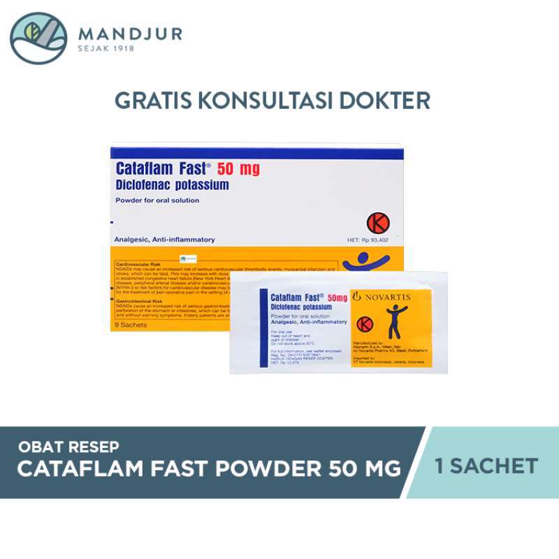 Cataflam Powder Lengkap Harga Terbaru April 2024 | Blibli
