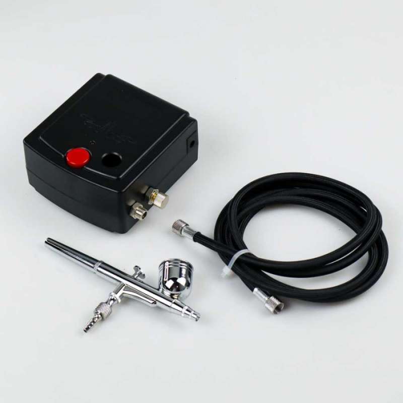 Promo Spray Gun Elektrik Kompresor Mini Air Brush Compressor Airbrush ...