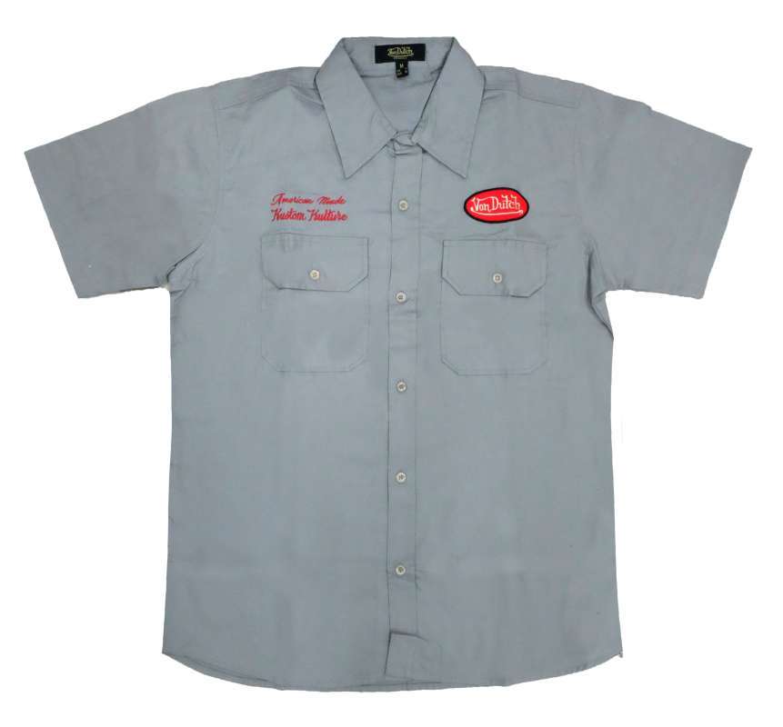 Jual Von Dutch Workshirt 0890 Grey Di Seller Von Dutch Official Store ...