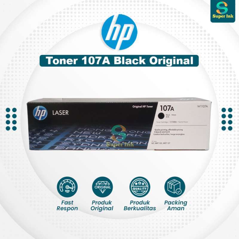 Promo 100% Produk Ori Toner Printer Hp Laserjet 107A Black Original ...