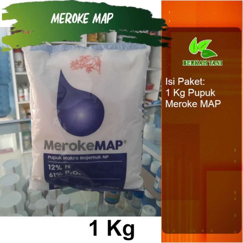Promo Meroke MAP Makro Majemuk 1 Kg Pupuk Hidroponik Asli Bukan Repack ...