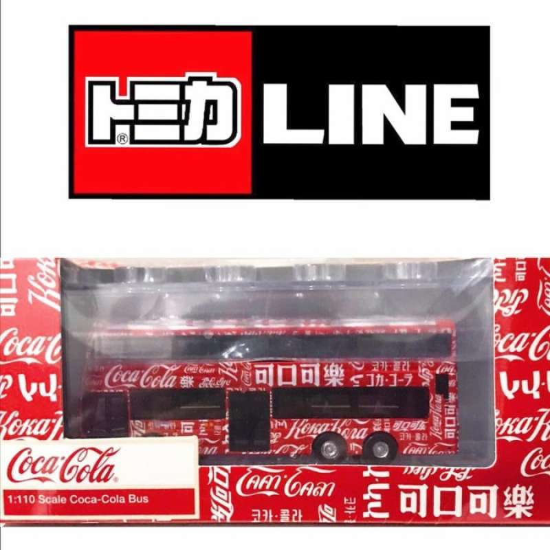 Promo TINY B9TL BUS COCA COLA EDITION SERIES MINIATUR BUS Diskon 23% di ...