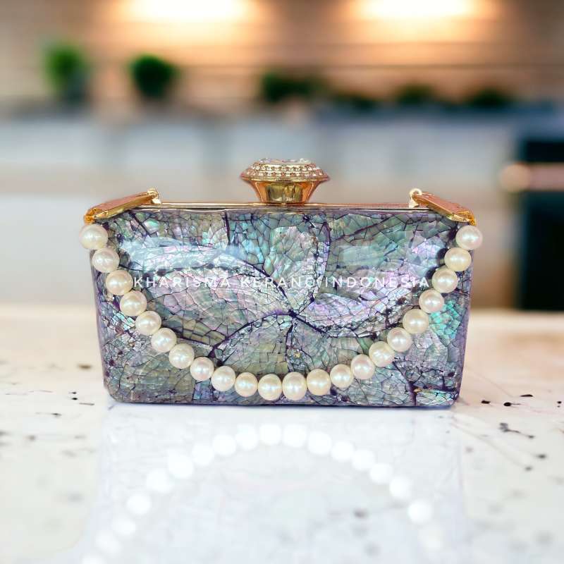 Jual Abalone Clutch Baduy Tas Pesta Kerang Abalon by Kharisma Kerang ...