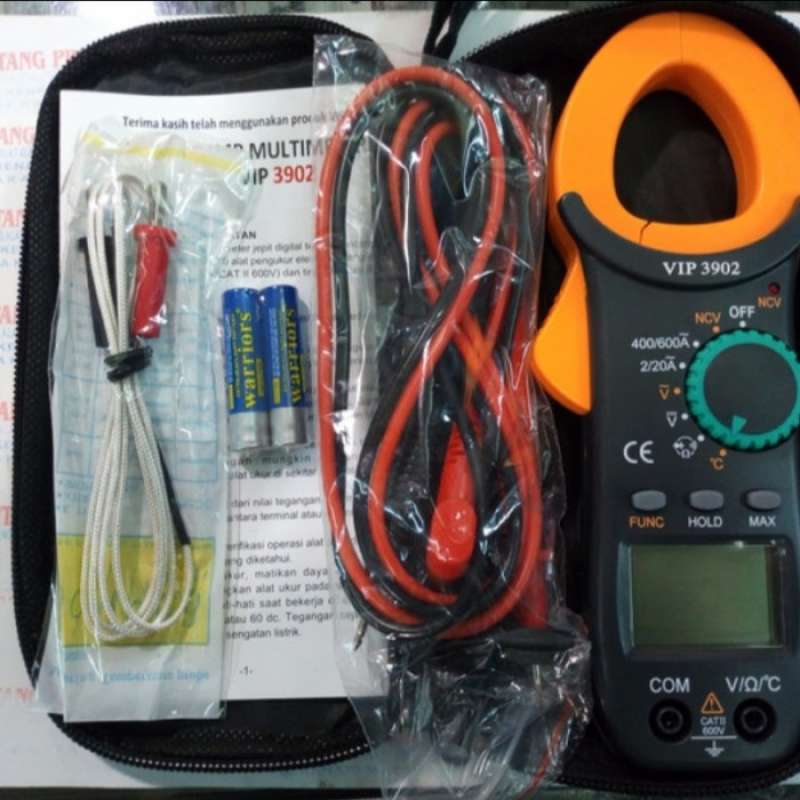 Promo Tang Ampere Digital / Multitester / Clamp Digital Tipe 3902 Merk ...
