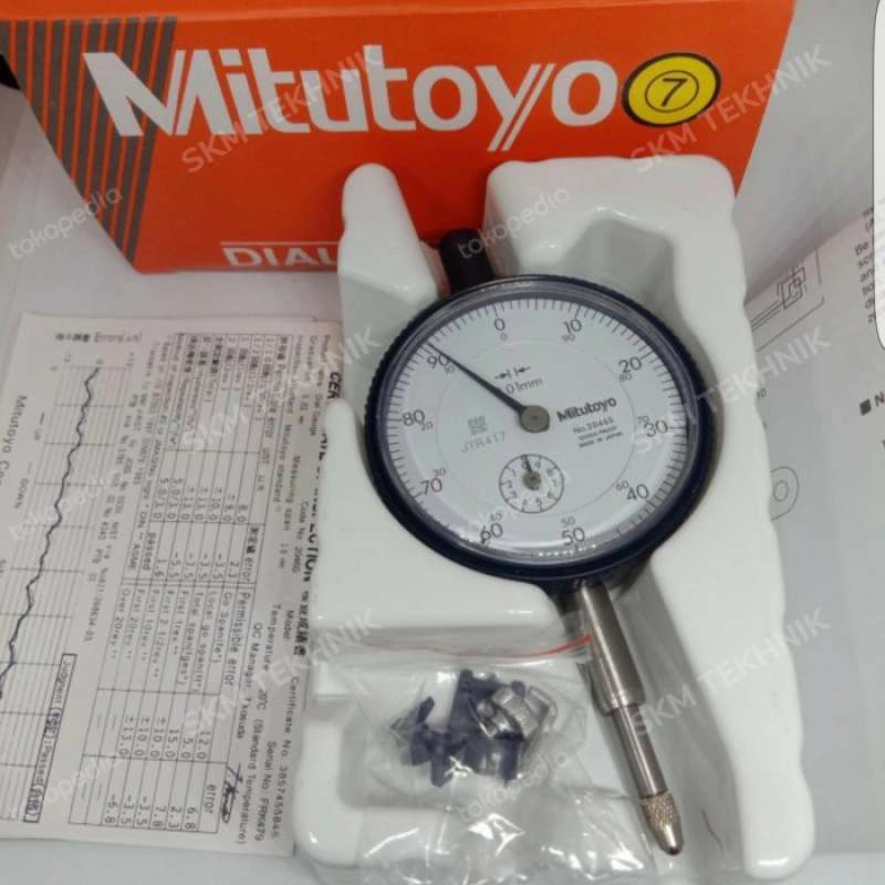 Promo Indicator Mitutoyo 2046s Dial Indicator Mitutoyo Diskon 23% Di Seller Prima Adaptor ...