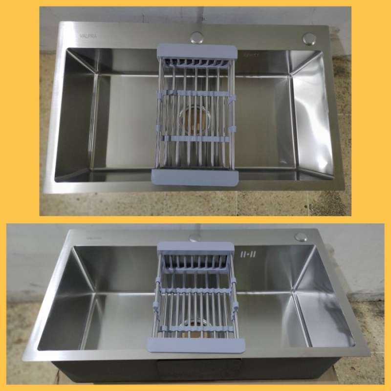Promo Kitchen Sink 7545/Bak Cuci Piring 1 Lubang Stainless Stell 304 ...