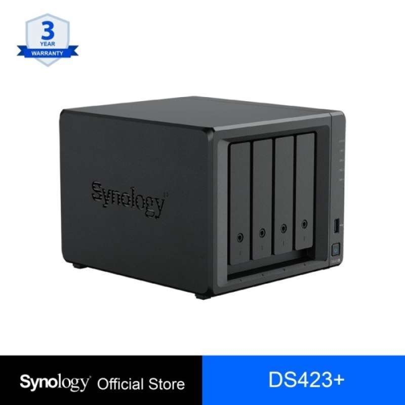 Jual Synology Ds423+ Diskstation 4-bay Nas Server Storage Cloud Ds 423 ...